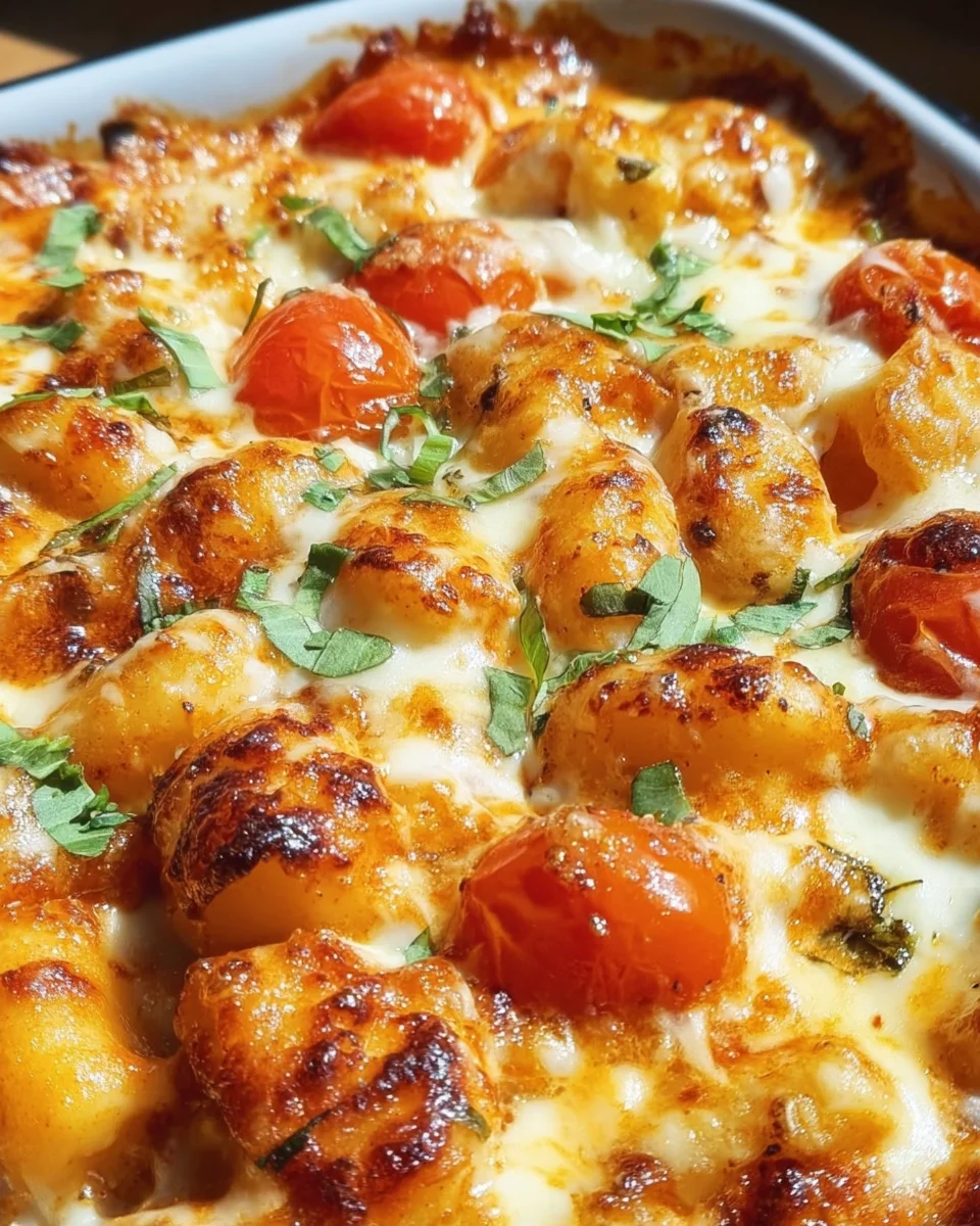 Wunderbar Gnocchi Auflauf Tomate Mozzarella Bilder